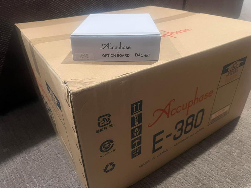 Accuphase E-380 For Sale | Audiogon