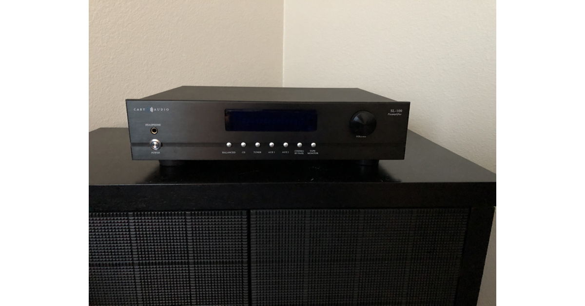 Cary Audio SL-100 Preamplifier For Sale | Audiogon