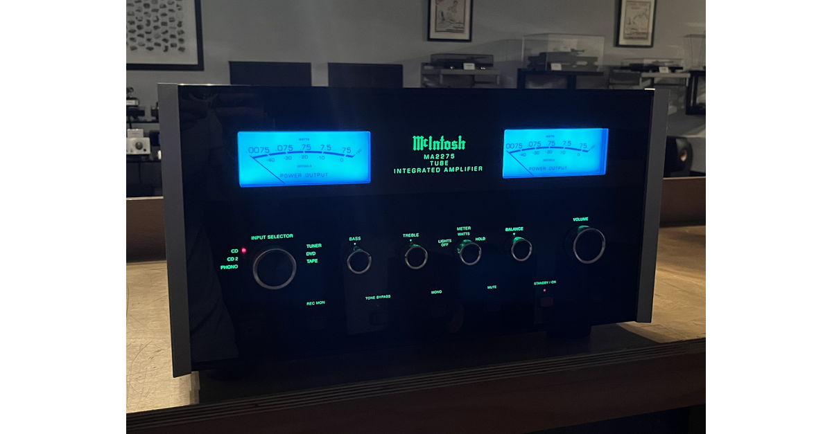 McIntosh MA2275 Tube Integrated Amplifier ... For Sale | Audiogon