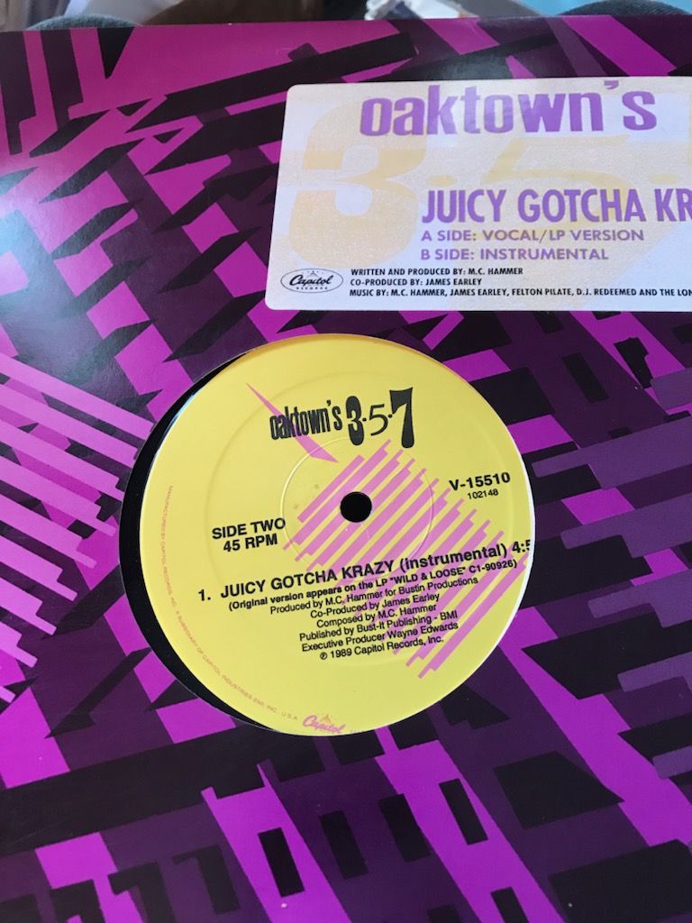 Oaktowns 357 Juicy Gotcha Krazy 12” 45 rpm... For Sale | Audiogon
