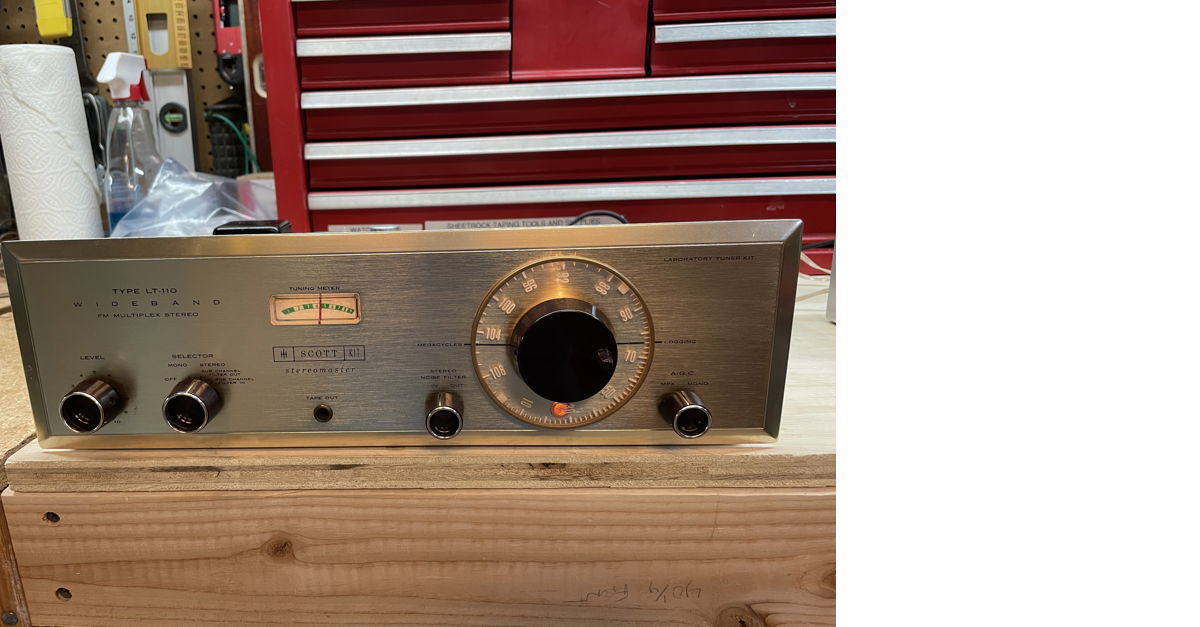 Scott LT-110 FM Stereo Tuner - Gorgeous! For Sale | Audiogon