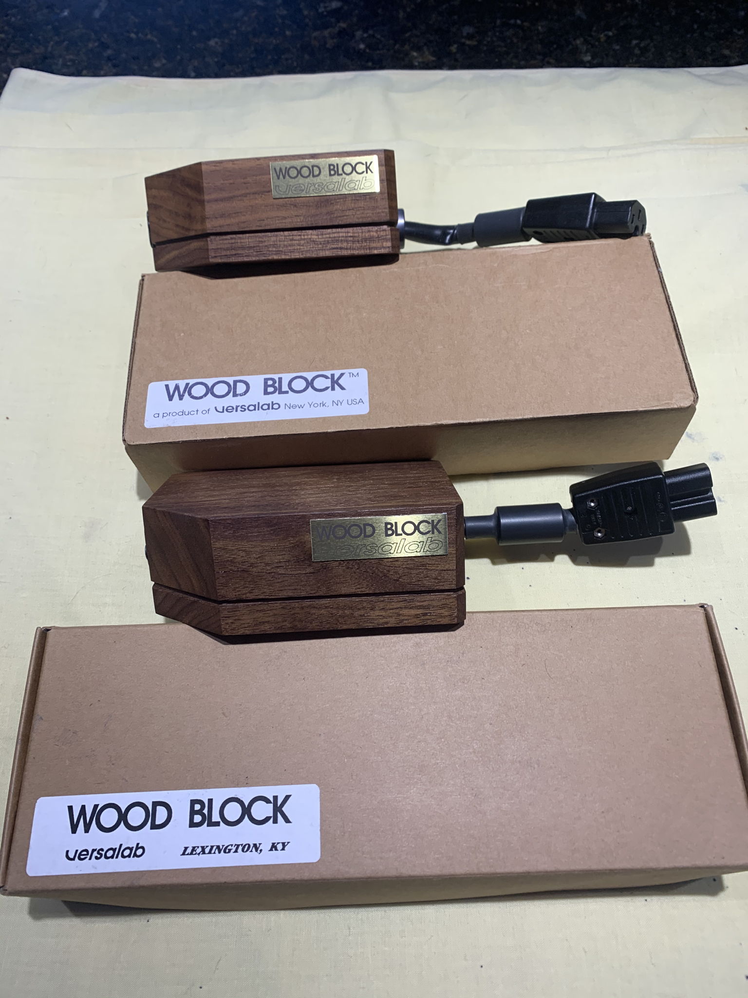 Versalab Wood Blocks For Sale | Audiogon