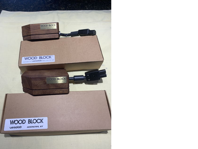 Versalab Wood Blocks For Sale | Audiogon