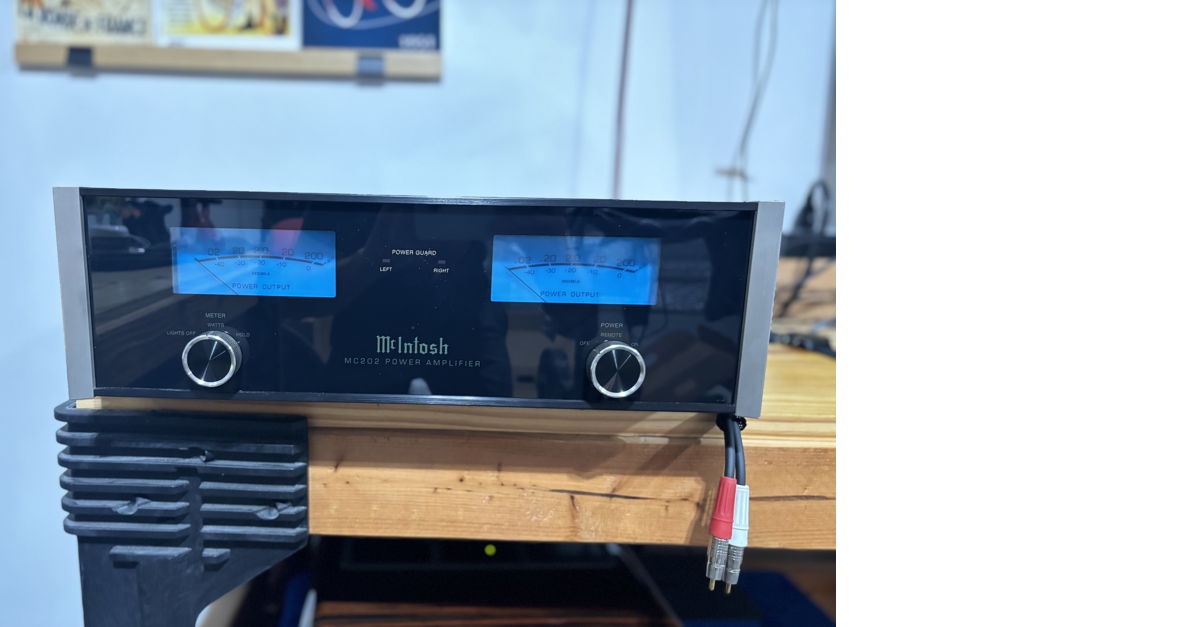 McIntosh MC-202 Stereo Amplifier For Sale | Audiogon