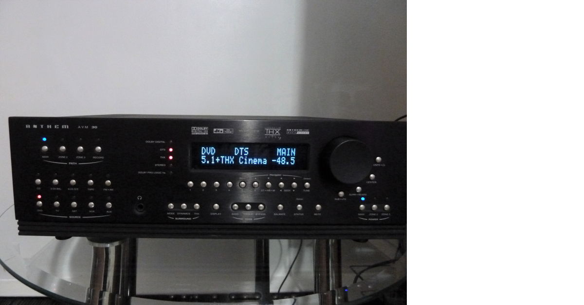 Anthem AVM-30 Pre-amplifier 7.1 channels. ... For Sale | Audiogon