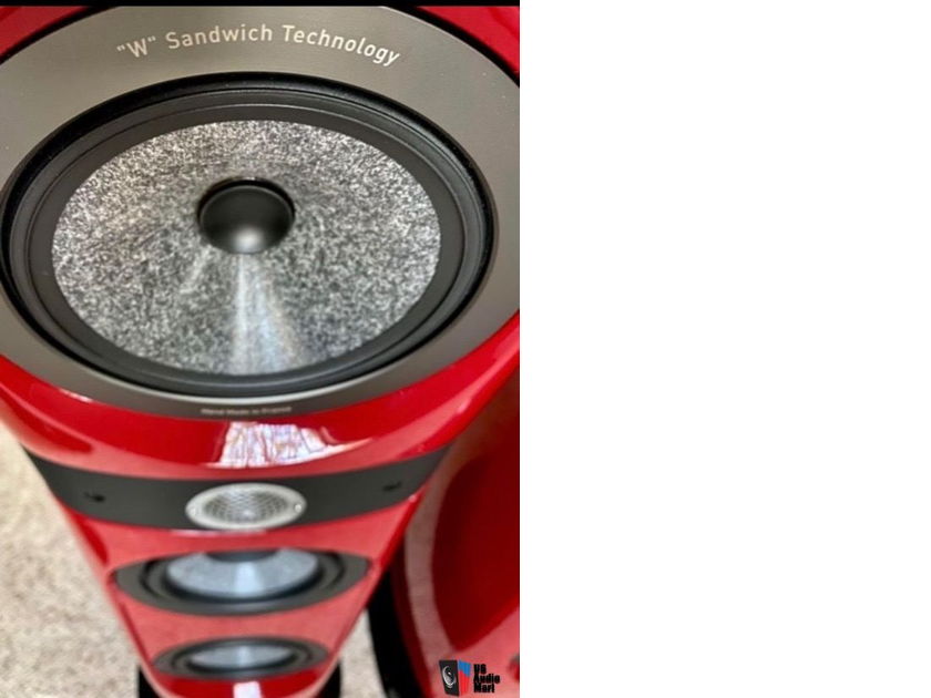 Focal Sopra N2 Speakers in Red Finish For Sale | Audiogon