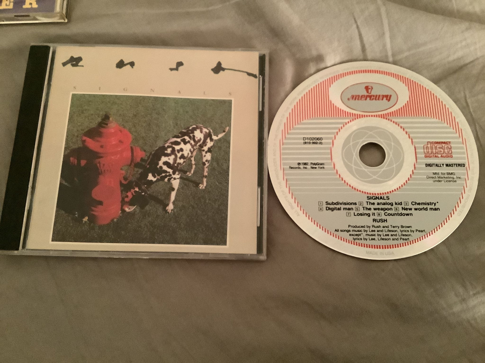 Rush Mercury Records CD Signals For Sale | Audiogon