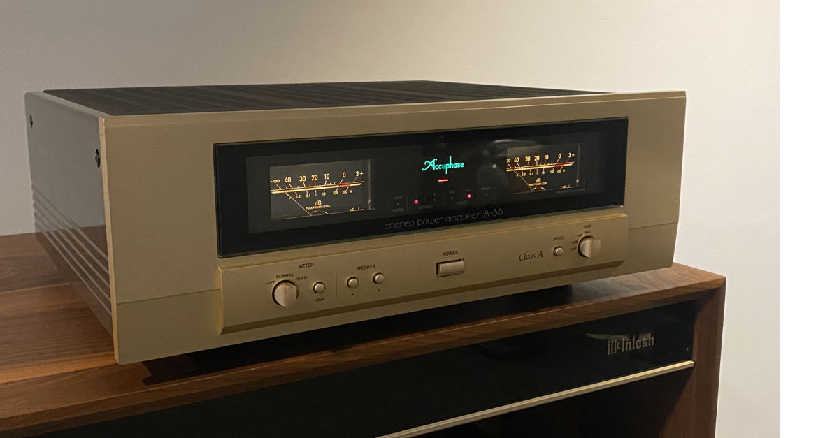 Accuphase A-36 A36 Pure Class-A Stereo Pow... For Sale | Audiogon
