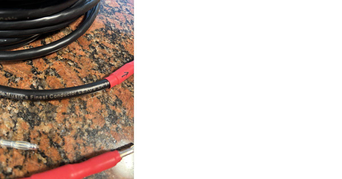 Audio Note Lexus LX 96 speaker cables For Sale | Audiogon