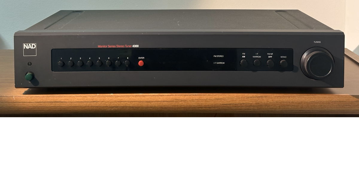 NAD 4300 Monitor Series Tuner (+2600A Amp,... For Sale | Audiogon