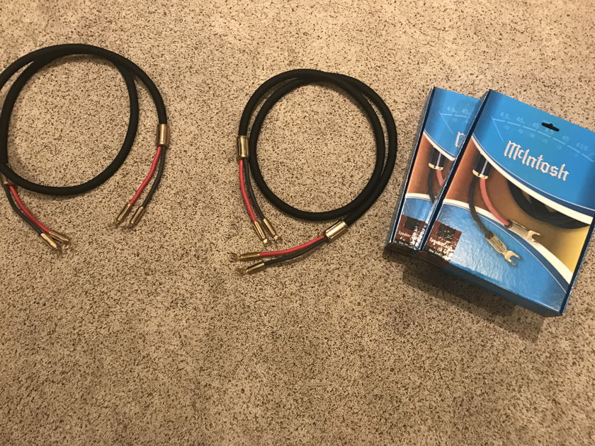 McIntosh Speaker Cables (2M) For Sale | Audiogon