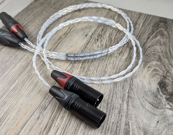 New RS Audio Cables Solid Silver Balanced ... For Sale | Audiogon