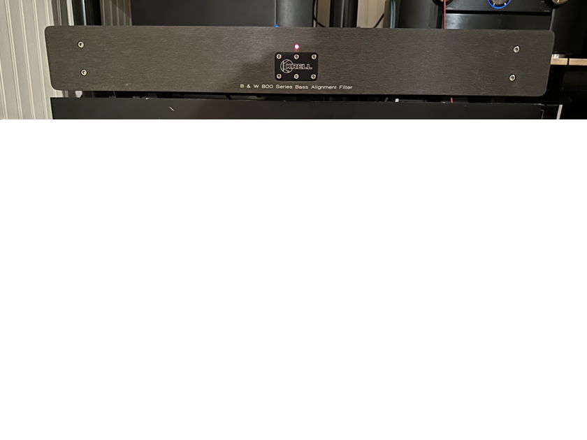 Krell Bass Alignment Filter For B&w Matrix For Sale | Audiogon