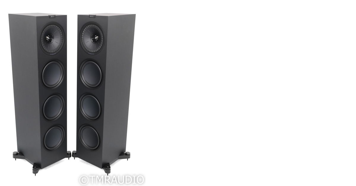 KEF Q950 Floorstanding Speakers; Black Pai... For Sale | Audiogon