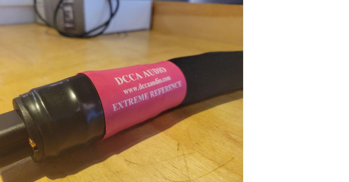 DCCA Extreme Reference Power Cable - 4.5 f... For Sale | Audiogon