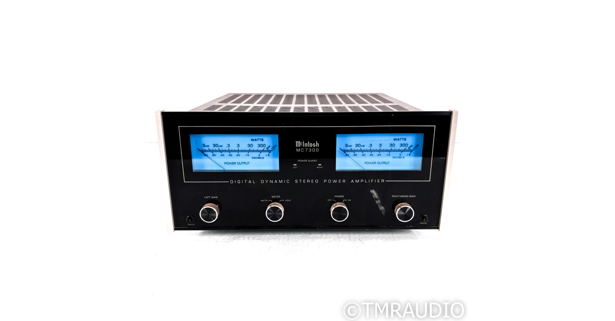 McIntosh MC7300 Vintage Stereo Power Ampli... For Sale | Audiogon