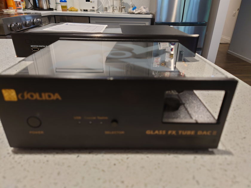 Jolida Glass FX Tube DAC II | DA Converters | Audiogon