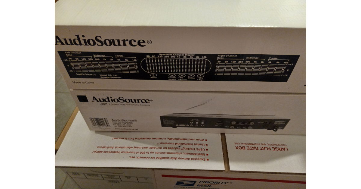 AudioSource model EQ100 Stereo Graphic Equ... For Sale | Audiogon