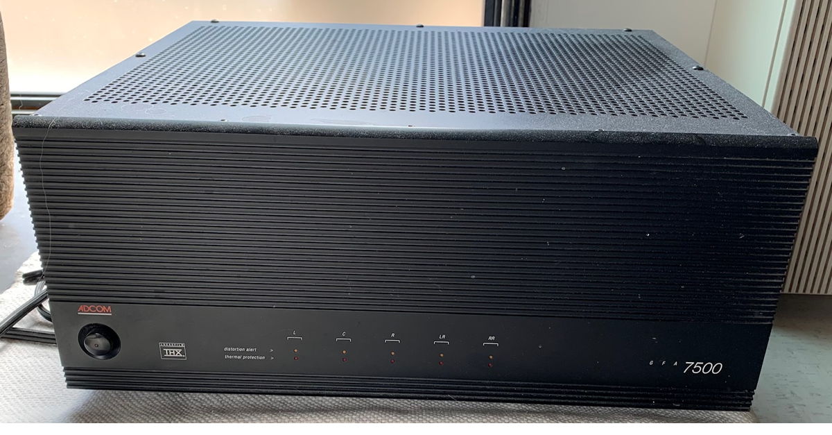 Adcom gfa 7500 For Sale | Audiogon