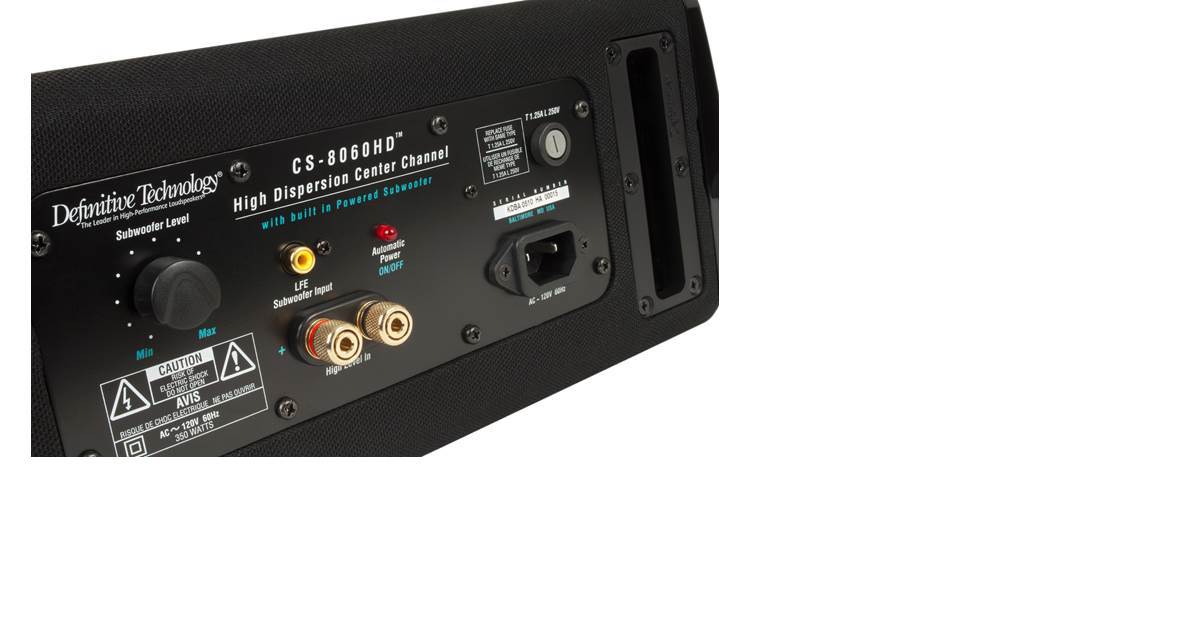 Definitive Technology CS-8060HD (center sp... For Sale | Audiogon
