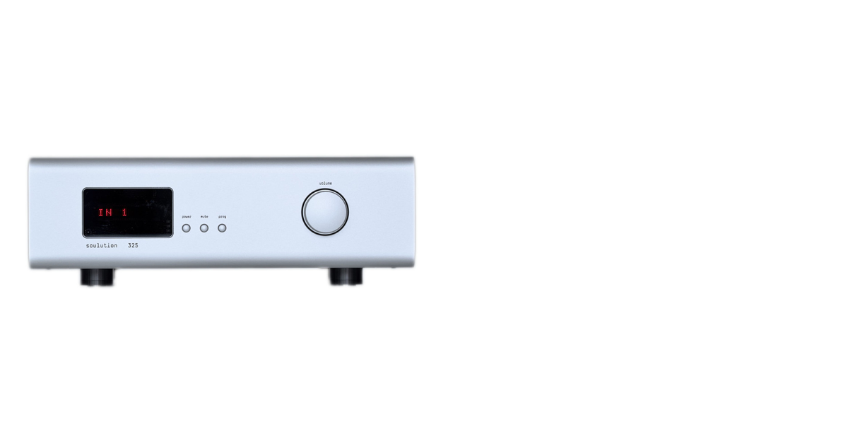 Soulution 325 Stereo Preamplifier; (Sealed... For Sale | Audiogon