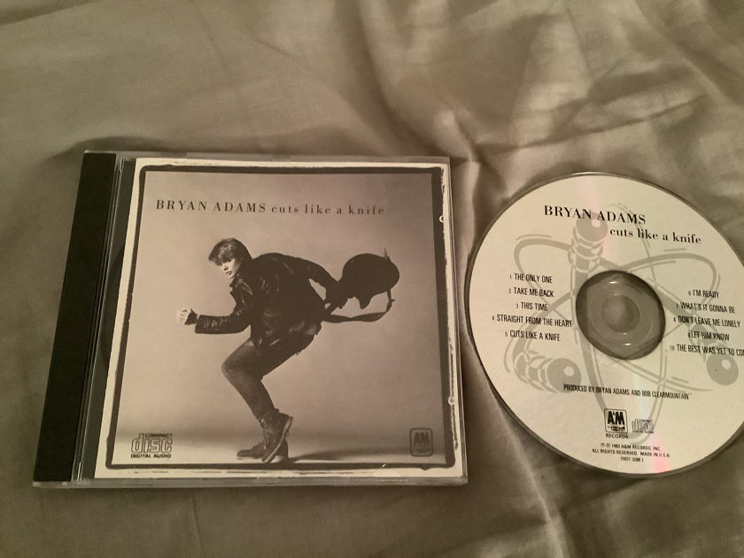 Bryan Adams Cut Like A Knife For Sale | Audiogon