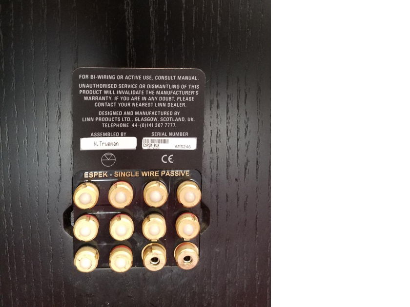 Linn Espek Speakers LAST UPDATED Price For Sale | Audiogon