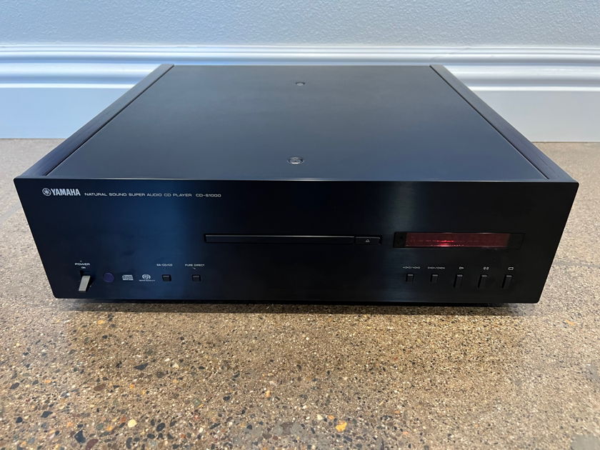 Yamaha CD-S1000 SACD Player -- Excellent C... For Sale | Audiogon