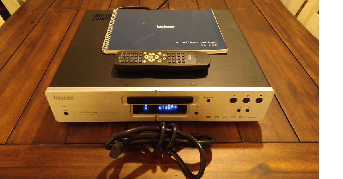 Lexicon RT-20 CD/DVD/SACD Player For Sale | Audiogon