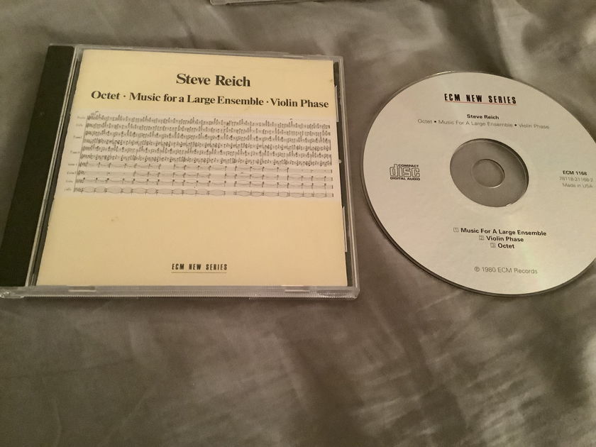 Steve Reich ECM New Series Records Octet ... For Sale | Audiogon