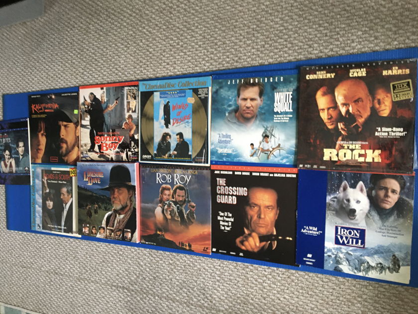 Laserdisc movie lot of 11 Laserdiscs 1 is... For Sale | Audiogon