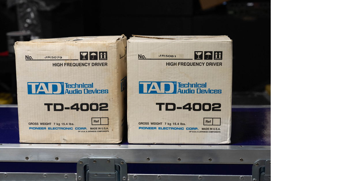 (2) TAD TD-4002 Horn Compression Drivers P... For Sale | Audiogon