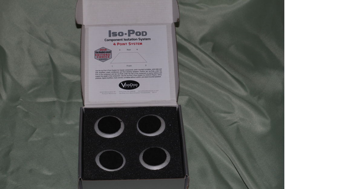 VooDoo Cable Iso Pod 4-point set For Sale | Audiogon