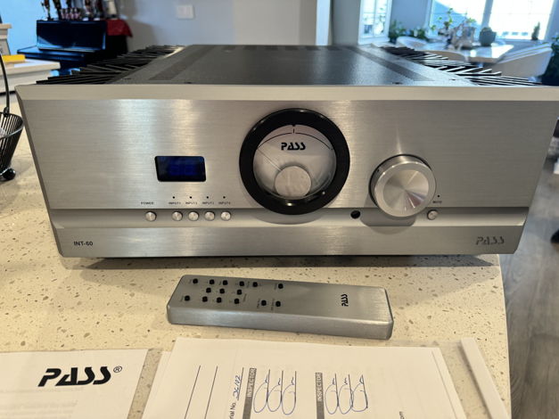 Pass Labs Int 60 For Sale | Audiogon