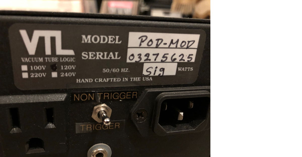 VTL POD MOD Signature WOOF!! Pair For Sale | Audiogon