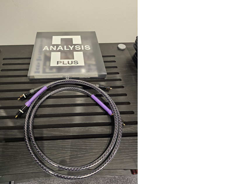 Analysis Plus Inc. Solo Crystal Oval int 1... For Sale | Audiogon