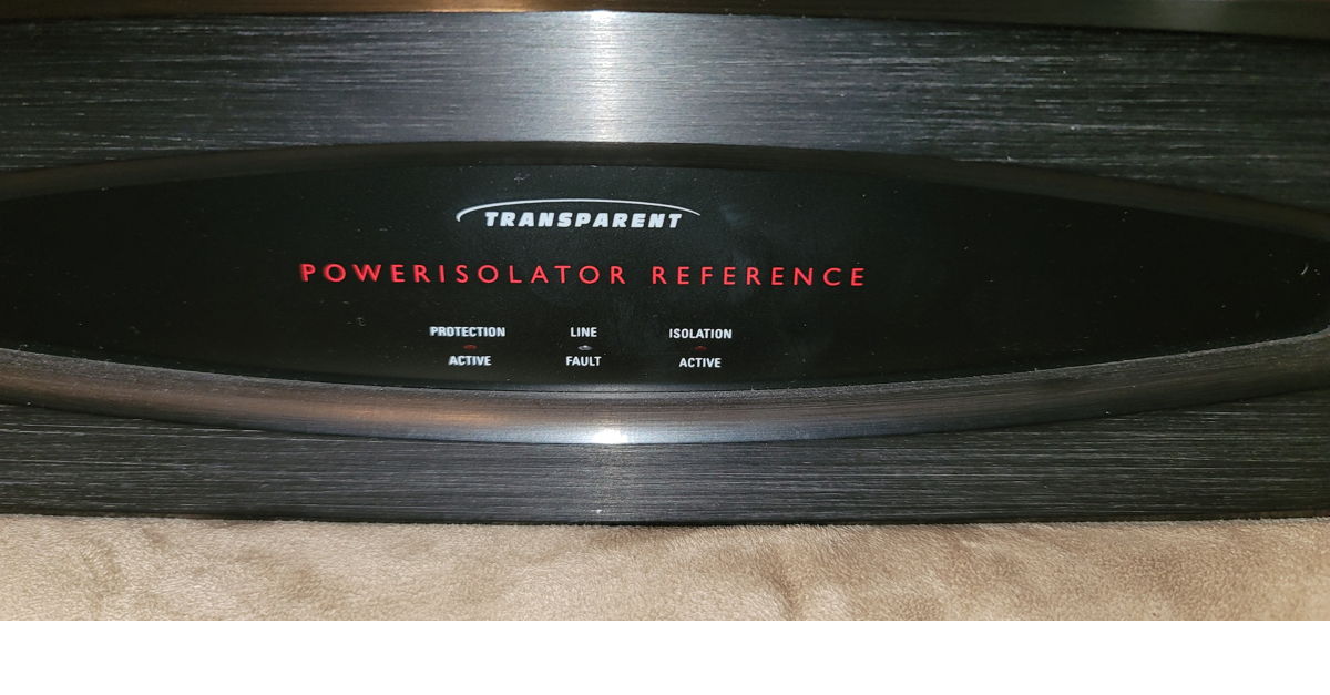 Transparent Audio PowerIsolator Reference ... For Sale | Audiogon