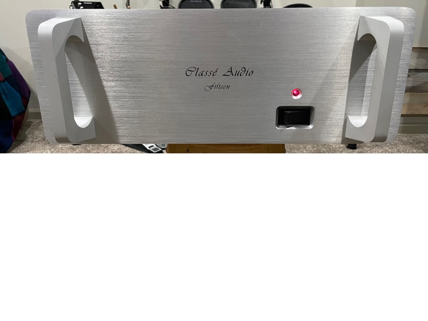 Classe Audio Fifteen 15 Power Amp in Silver. For Sale | Audiogon