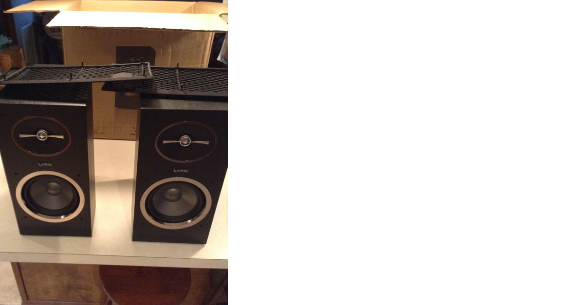 Infinity R162 Reference Black Ash Pair For Sale | Audiogon