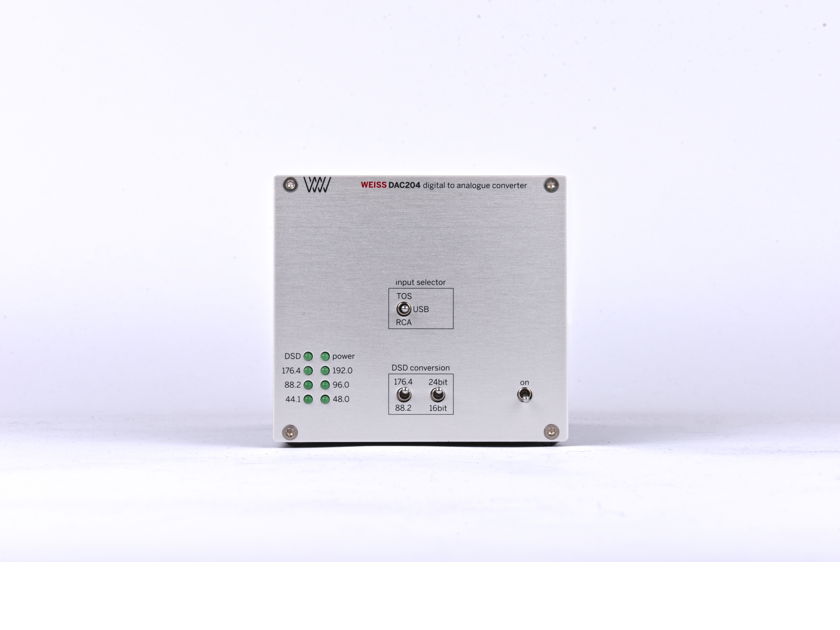 Weiss Engineering DAC204 - 24 Bit 384 kHz ... For Sale | Audiogon