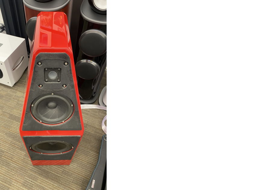Wilson Audio Sophia Ferrari Red Speakers For Sale | Audiogon