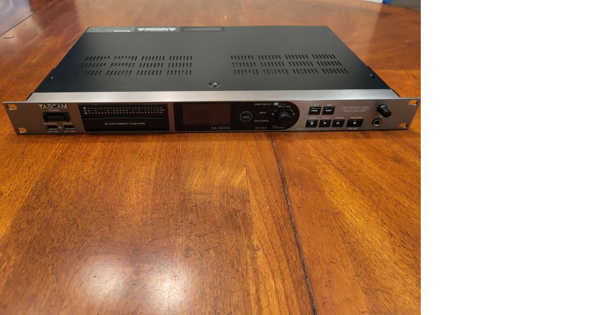 Tascam DA-3000 Stereo Master Recorder and ... For Sale | Audiogon